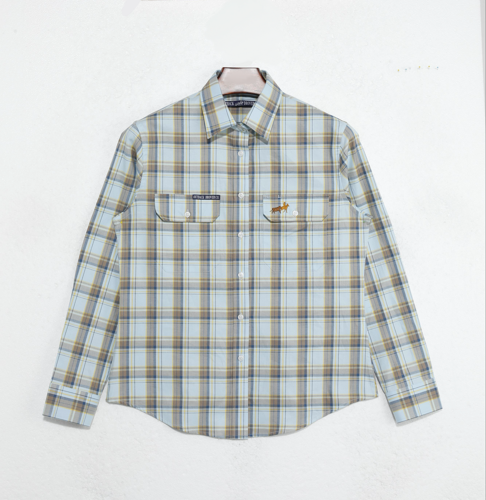 Limited Edition Mitta Full Button Work Shirt - Womens – Outback Drover Co.